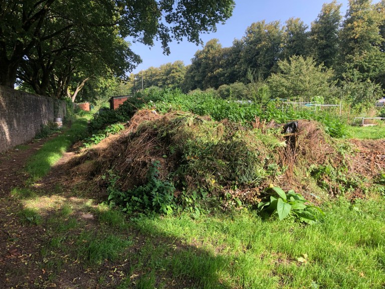 Fly Tipping Clearance – The Big Heap. – A Place To Grow Your Own